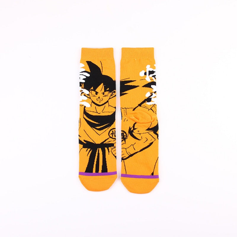 Dragon Ball Z 'Smiling Goku' Crew Socks — Little Sock Store