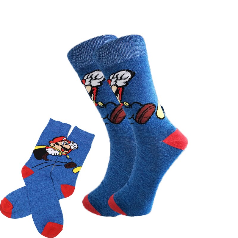 Super Mario " Mario Big Print" Socks — Little Sock Store