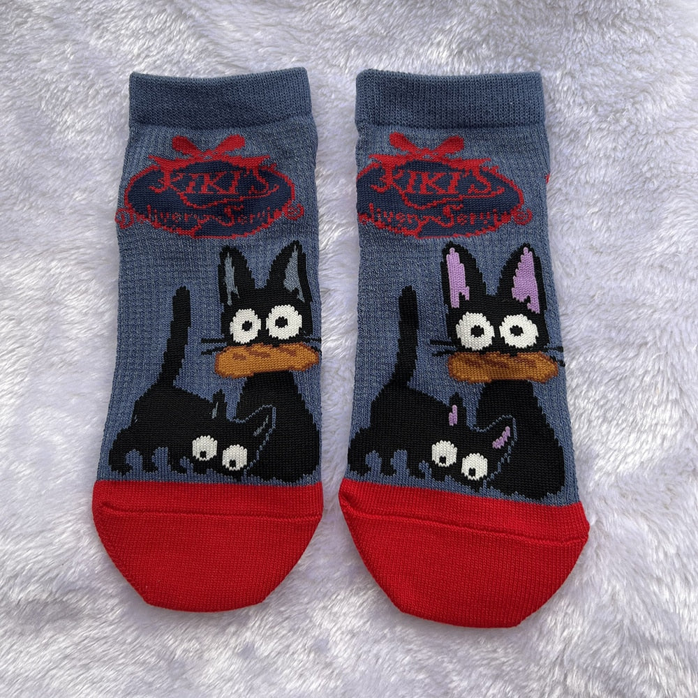Kiki's Delivery Service "Jiji And Friend" Ankle Socks — Little Sock Store