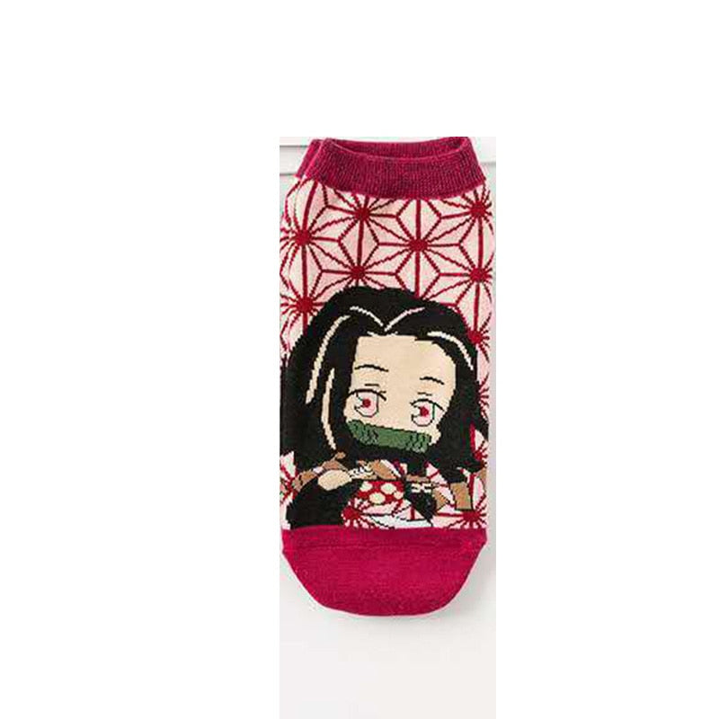 Demon Slayer 'Kawaii Nezuko' Ankle Socks — Little Sock Store