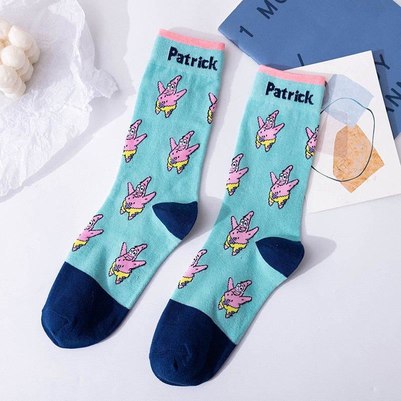 Spongebob 'Patrick ' Crew Socks — Little Sock Store
