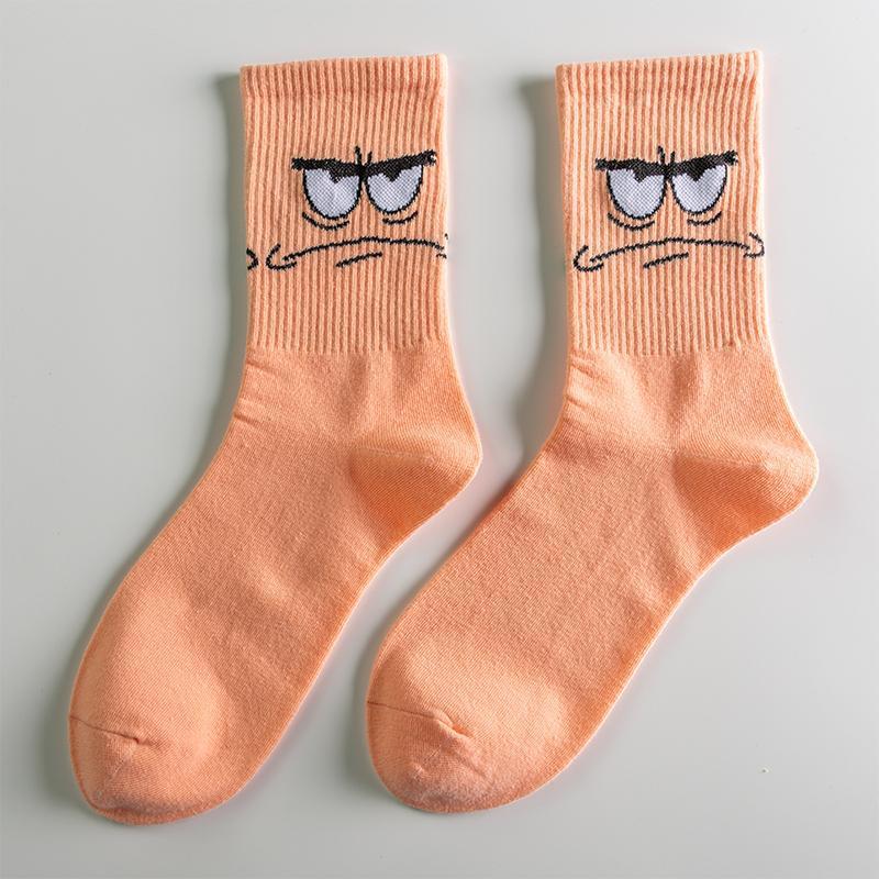 Spongebob 'Angry Patrick' Crew Socks — Little Sock Store