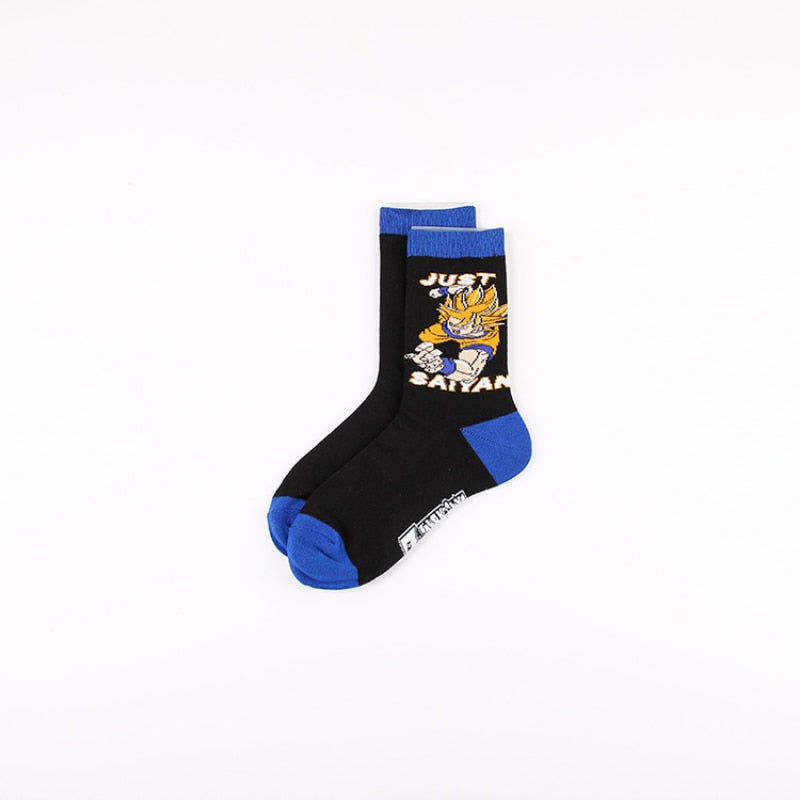 Dragon Ball Z 'Super Saiyan 2c Goku' Crew Socks — Little Sock Store
