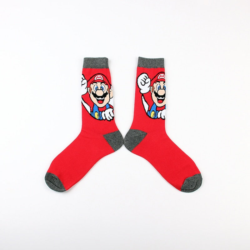 Super Mario 'Adorable Super Mario' Crew Socks — Little Sock Store