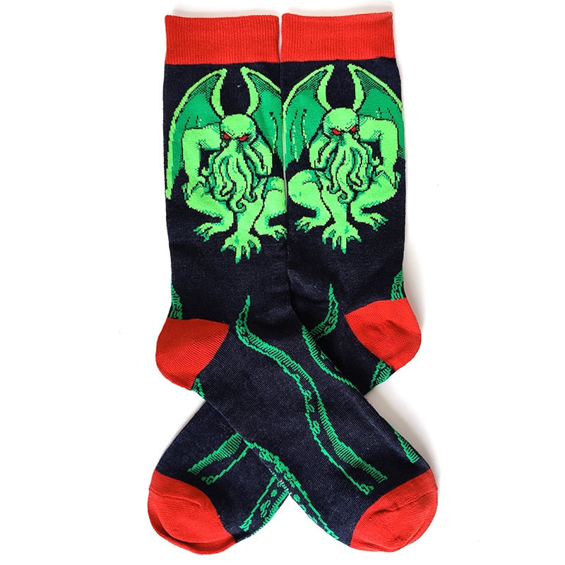 'Scary Monster' Crew Socks — Little Sock Store