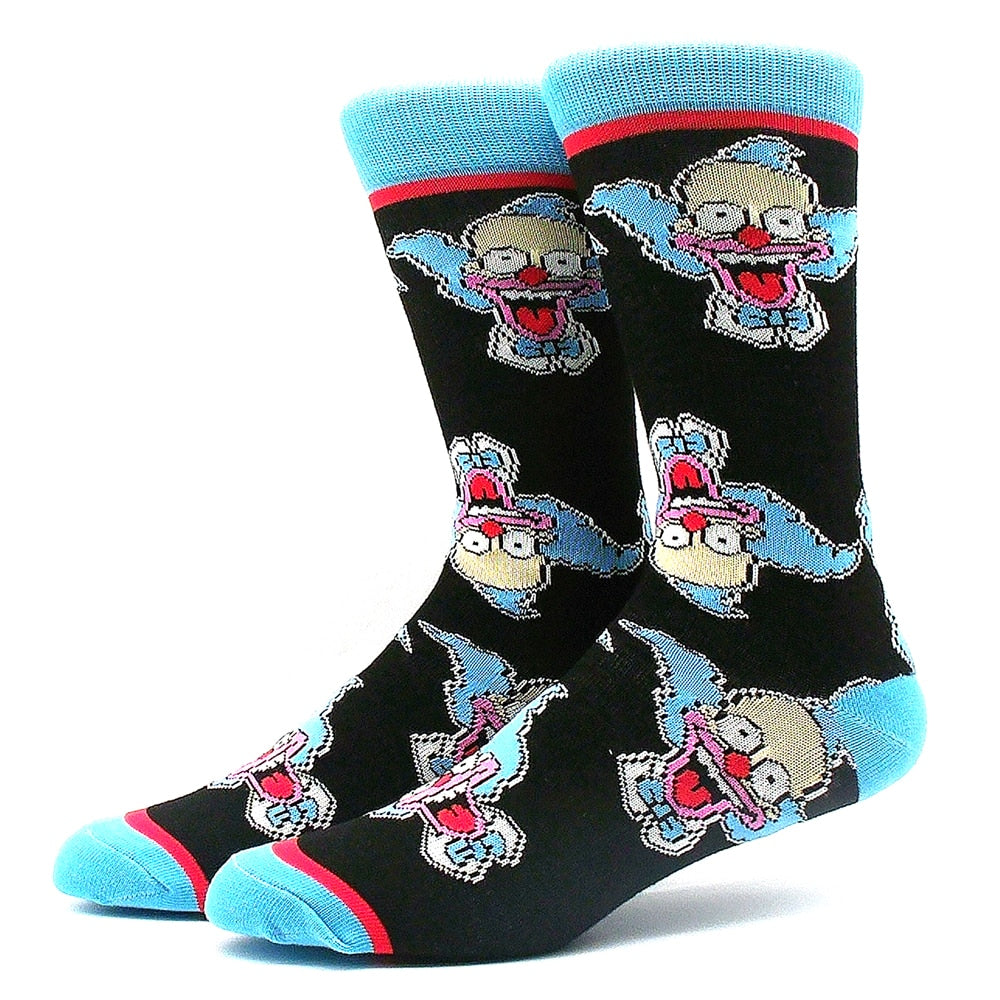The Simpsons ' Krusty' Crew Socks — Little Sock Store