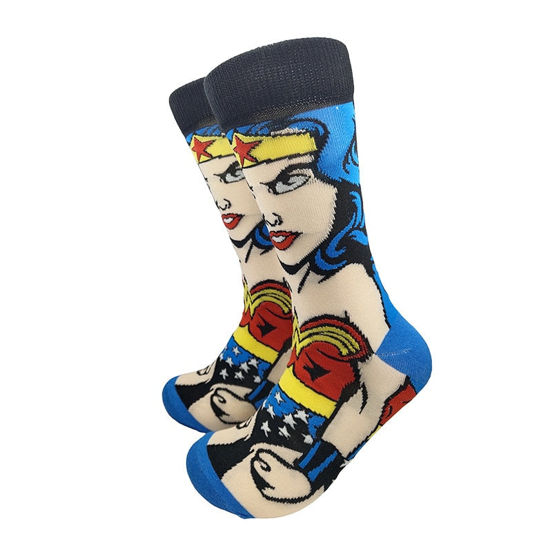 Justice League 'Wonder Woman' Crew Socks — Little Sock Store