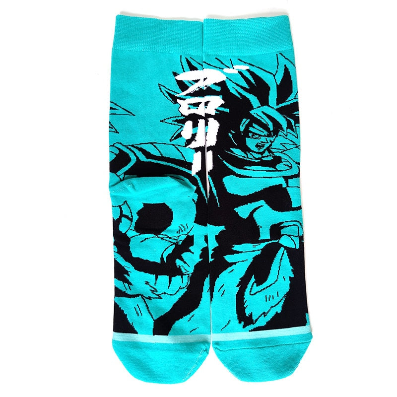 Dragon Ball Z'Fight Mode Goku' Crew Socks — Little Sock Store
