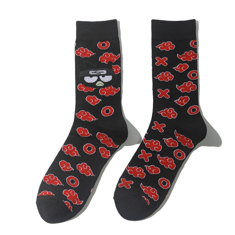 Naruto 'Cute Sasuke' Crew Socks — Little Sock Store