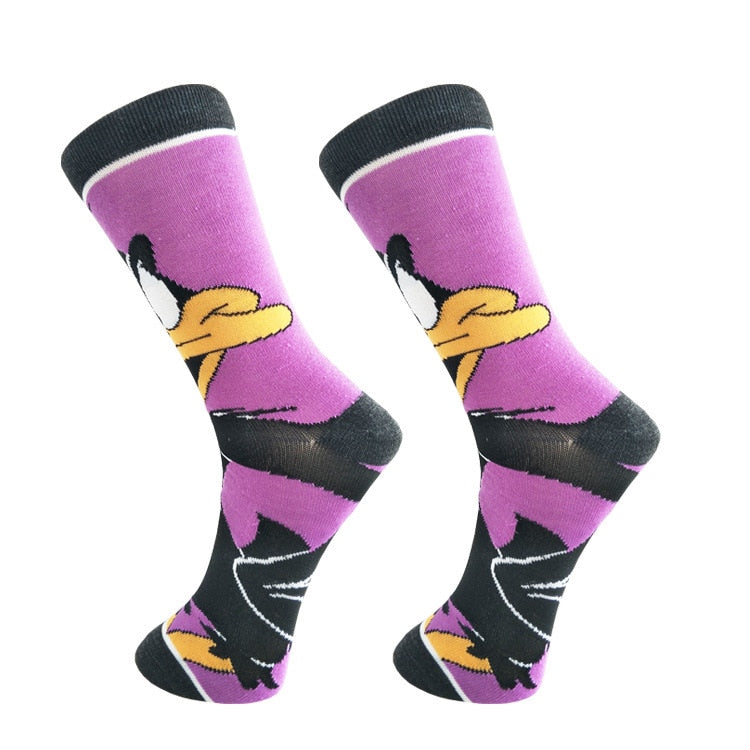 Looney Tunes 'Daffy Duck' Crew Socks — Little Sock Store