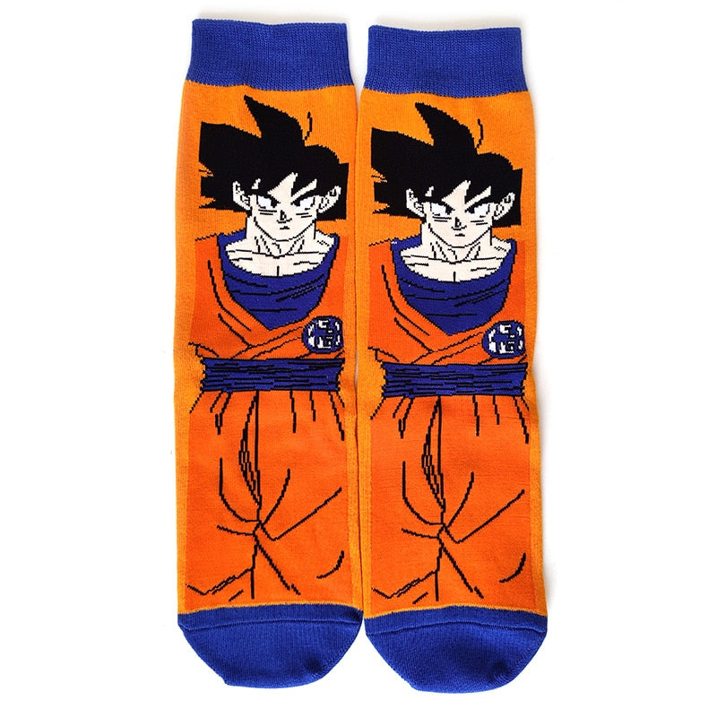 Dragon Ball Z'Fierced Goku' Crew Socks — Little Sock Store