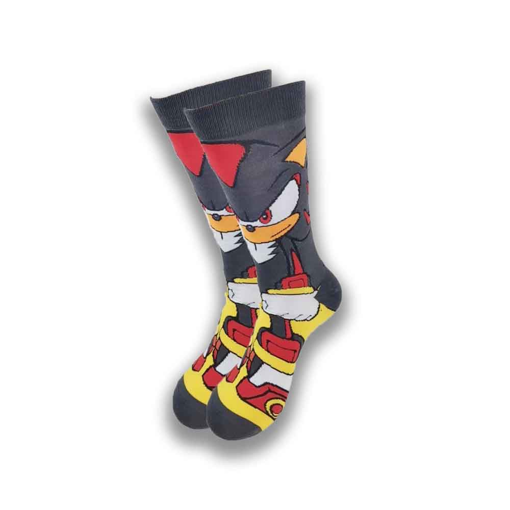 Sonic 'Shadow The Hedgehog' Crew Socks — Little Sock Store