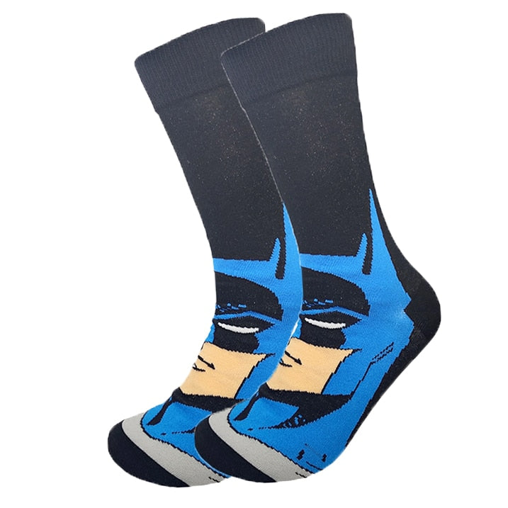 Batman 'Comic Batman' Crew Socks — Little Sock Store