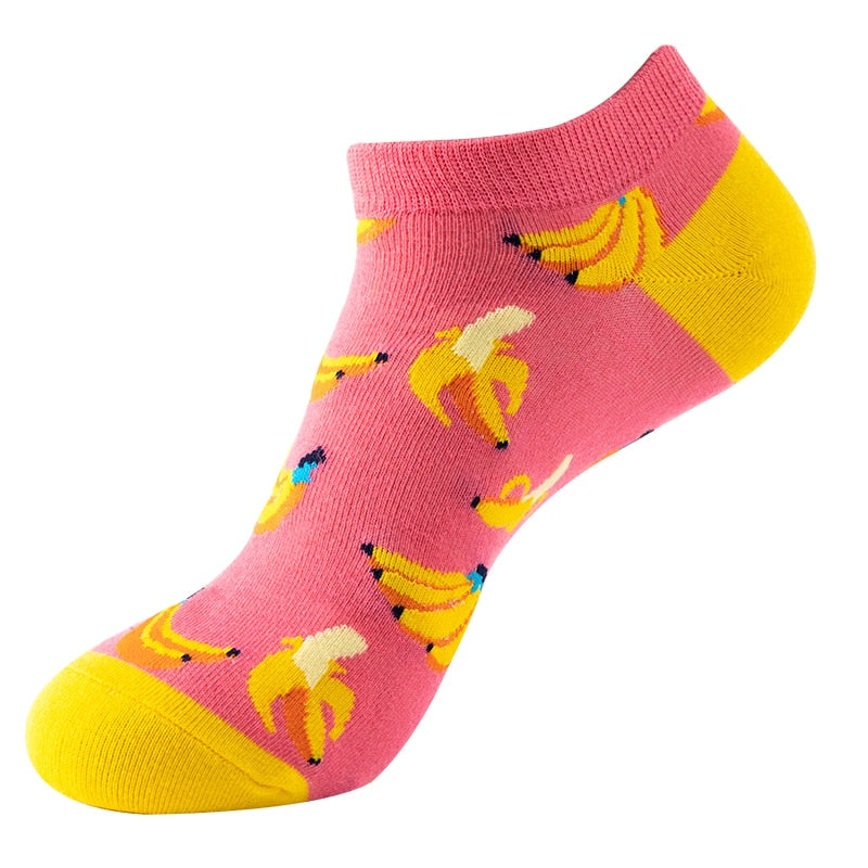'Yellow Bananas' Ankle Socks — Little Sock Store