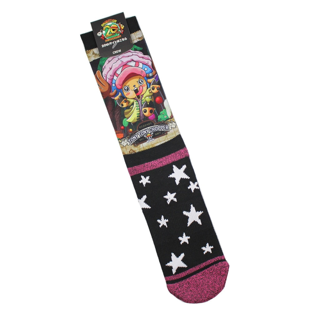 One Piece 'Funny Chopper' Crew Socks — Little Sock Store