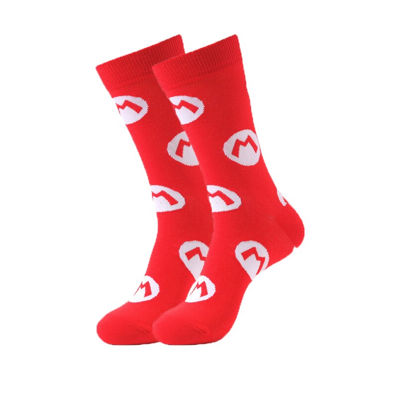 Super Mario "Mario Initial" Socks — Little Sock Store