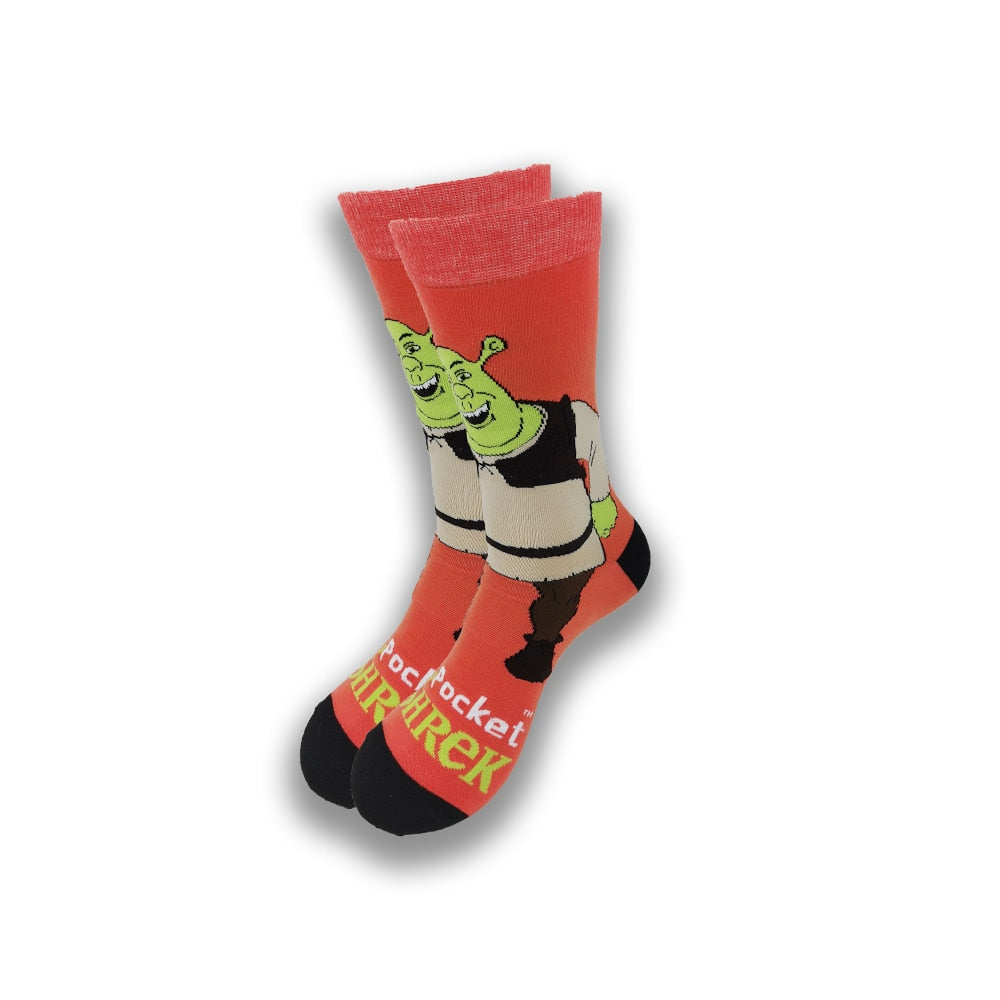 Shrek 'Shrek The Ogre' Crew Socks — Little Sock Store