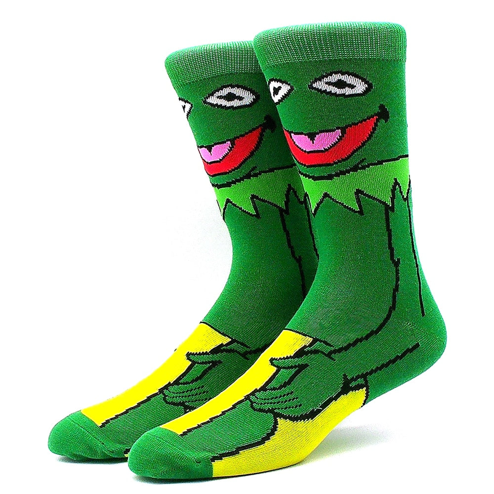 Sesame Street 'Kermit The Frog' Crew Socks — Little Sock Store