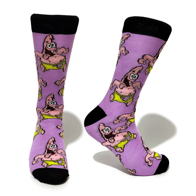 Spongebob ' Patrick' Crew Socks — Little Sock Store