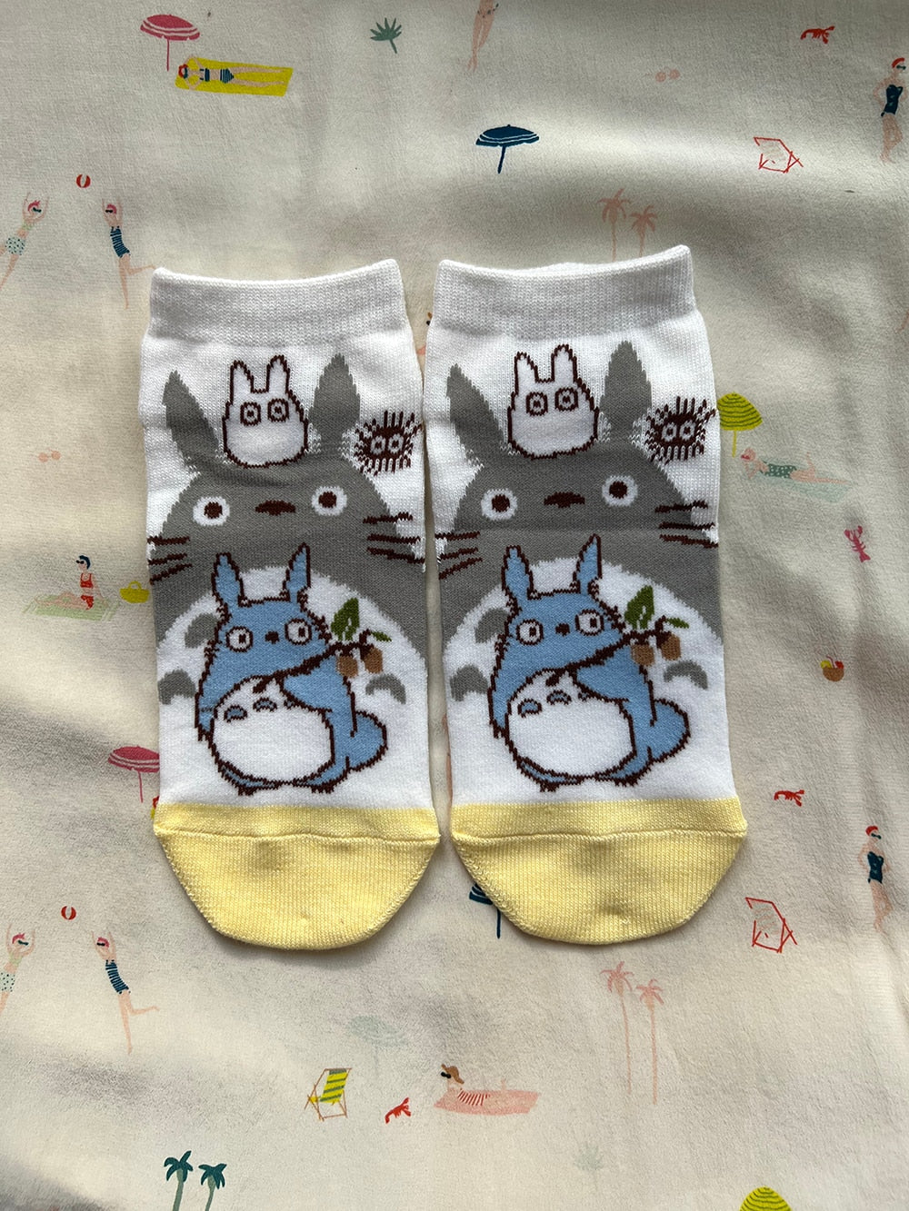 My Neighbor Totoro "Totoro And Friends" Ankle Socks — Little Sock Store