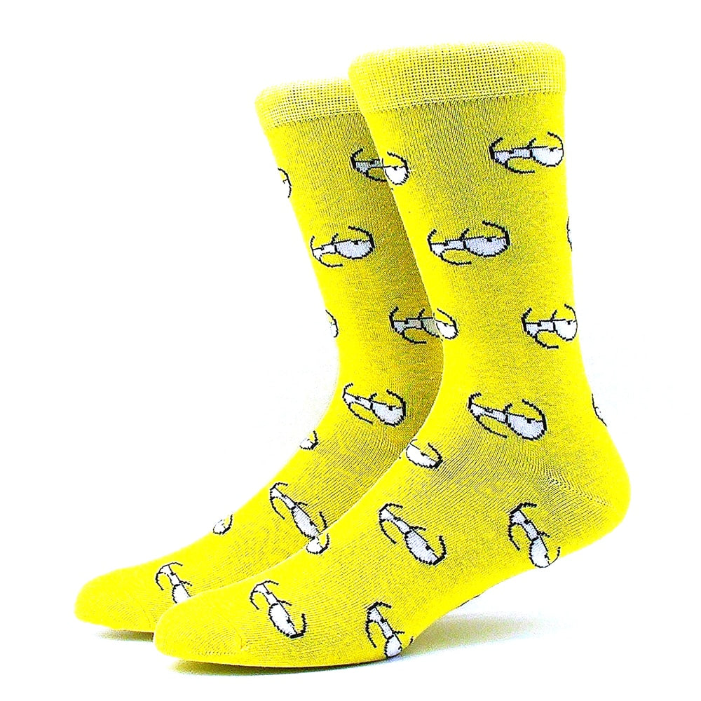 The Simpsons 'Bart Eyes' Crew Socks — Little Sock Store