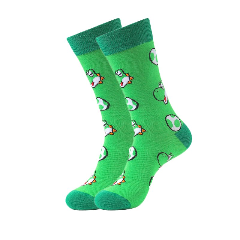 Super Mario "Yoshi And Eggs" Socks — Little Sock Store