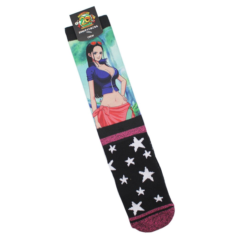 One Piece 'Flashy Nico Robin' Crew Socks — Little Sock Store