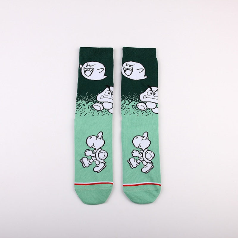 Super Mario 'Boos And Yoshi' Kids Socks — Little Sock Store