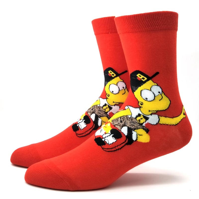 The Simpsons "Bart Skater" Socks — Little Sock Store