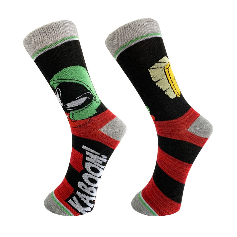 Looney Tunes 'Marvin Kaboom' Crew Socks — Little Sock Store