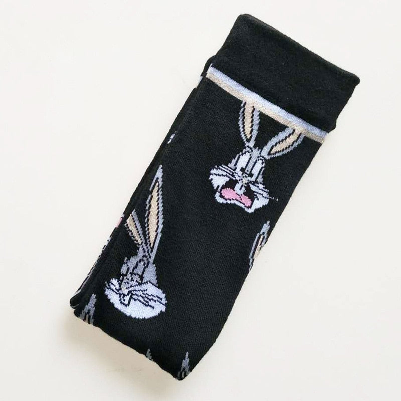 Looney Tunes 'Screaming Bugs' Crew Socks — Little Sock Store