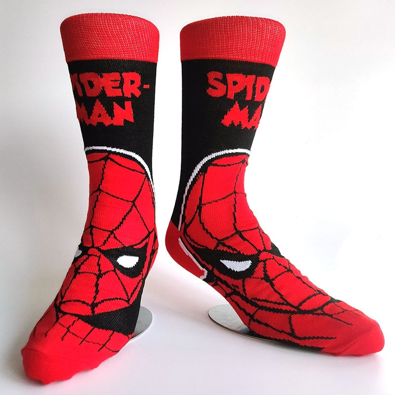 Spiderman 'Spidey Head' Crew Socks — Little Sock Store