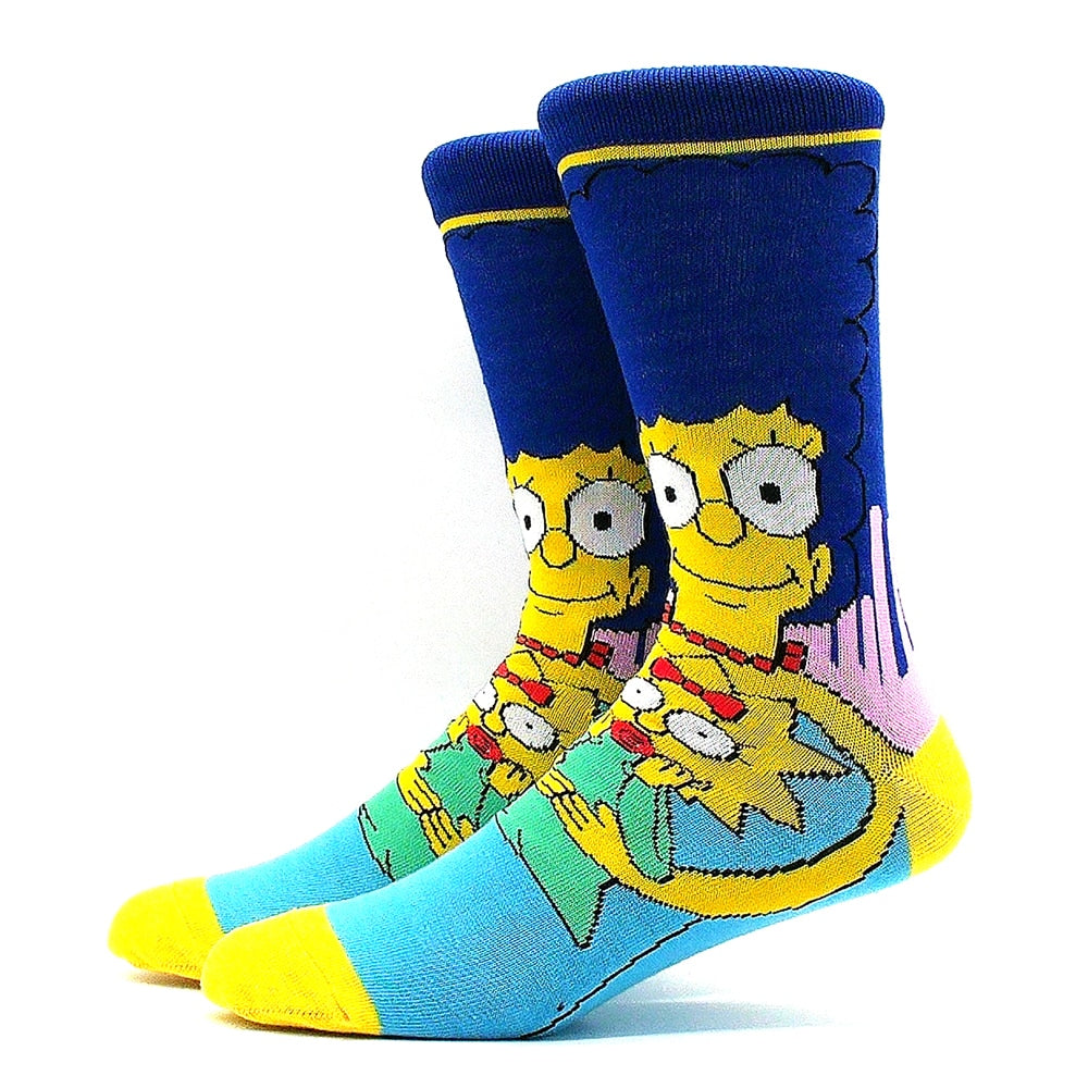 The Simpsons 'Smiling Marge' Socks — Little Sock Store