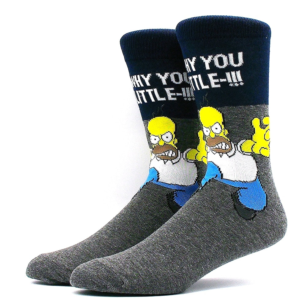 The Simpsons 'Angry Homer' Socks — Little Sock Store
